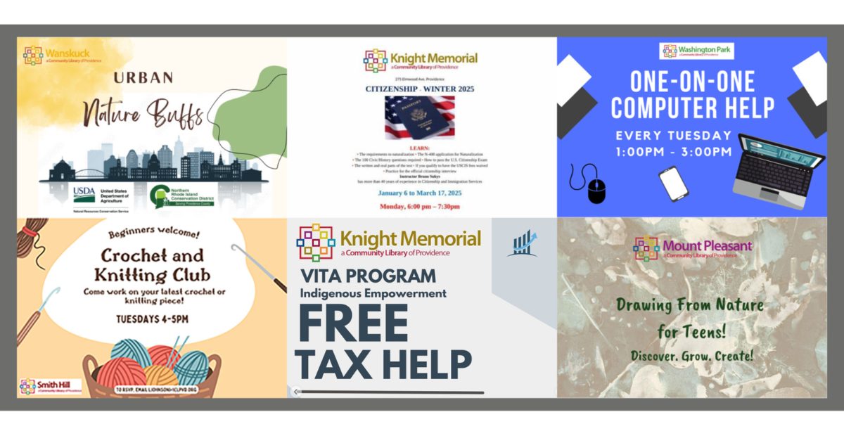 RI Foundation | Community Libraries of Providence Endowment Fund